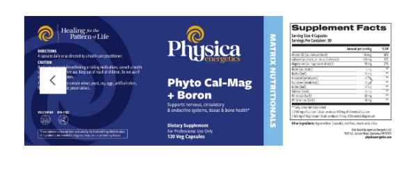 Phyto Cal Mag with Boron - CBH Energetics