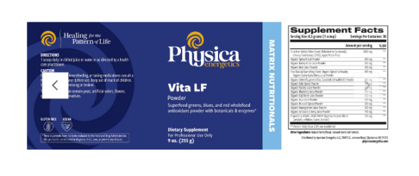 Vita LF Powder - CBH Energetics