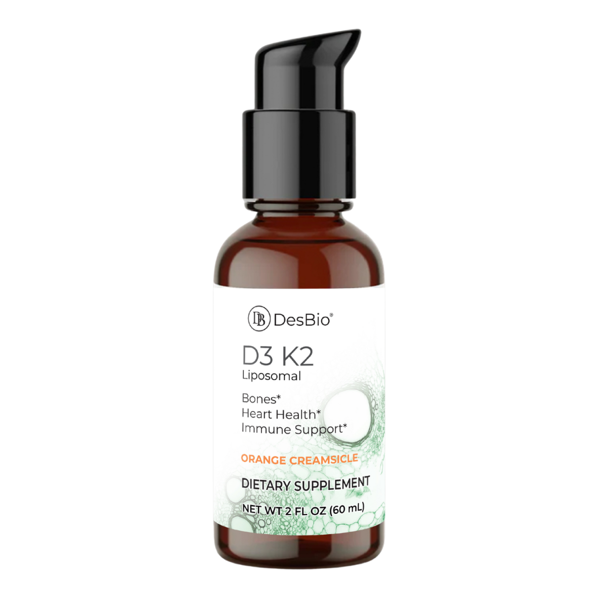 Liposomal D3-K2 2oz (DesBio) - CBH Energetics