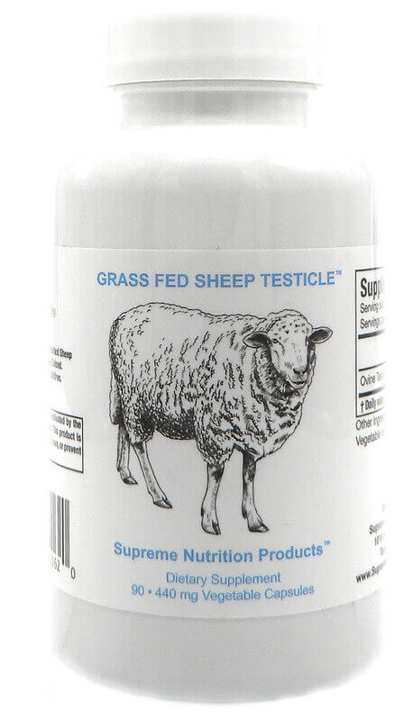 Grass Fed Sheep Testicle - CBH Energetics