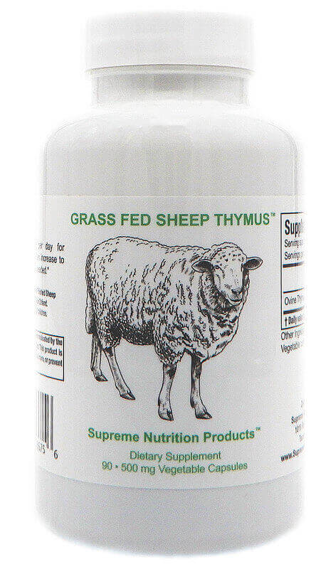 Grass Fed Sheep Thymus - CBH Energetics