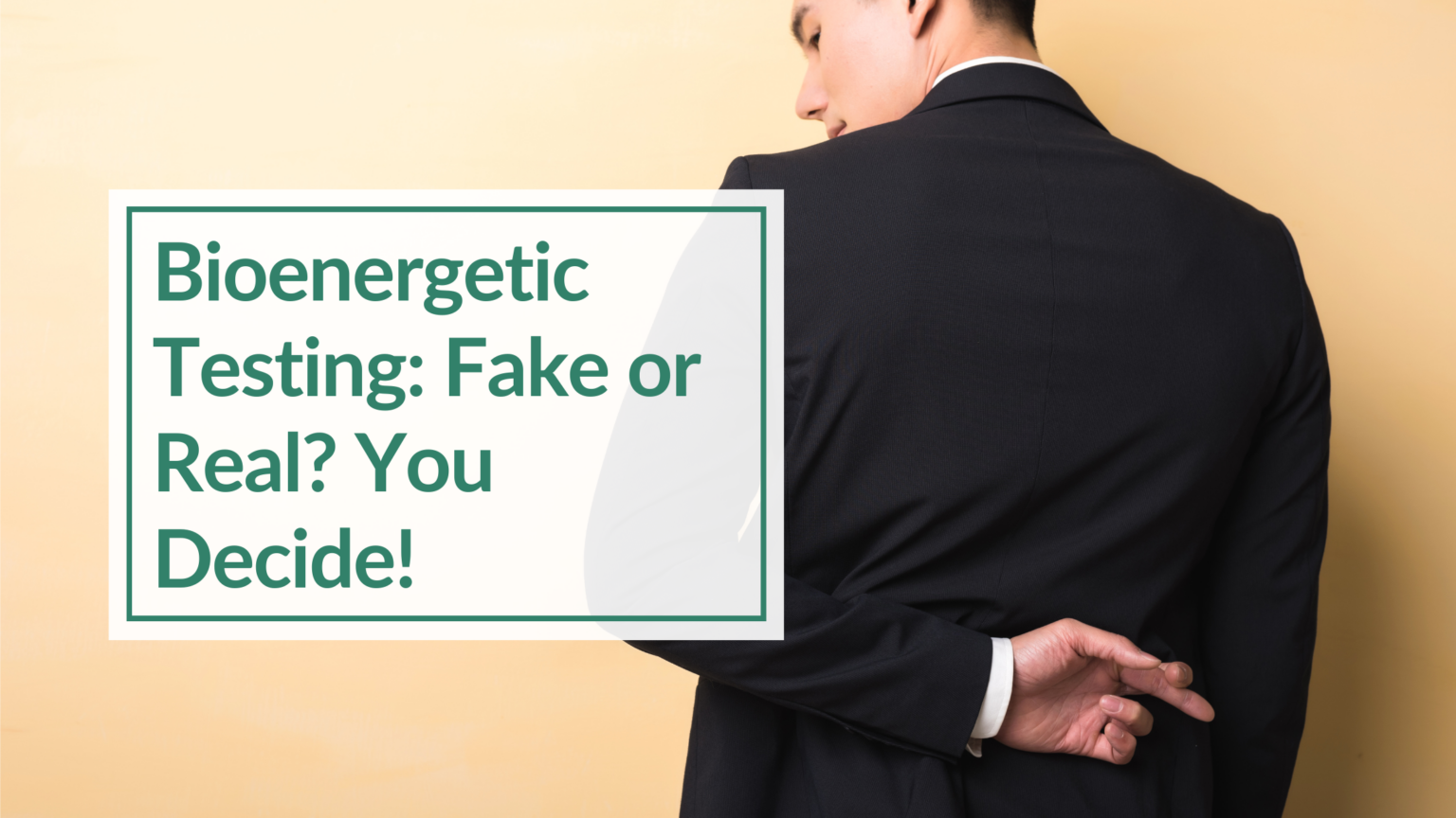 Are You Wondering if Bioenergetic Testing is Real? - CBH Energetics